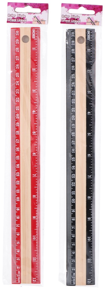 Linjal - Trä 30 cm - 19 kr - Linjaler - Skapamer.se