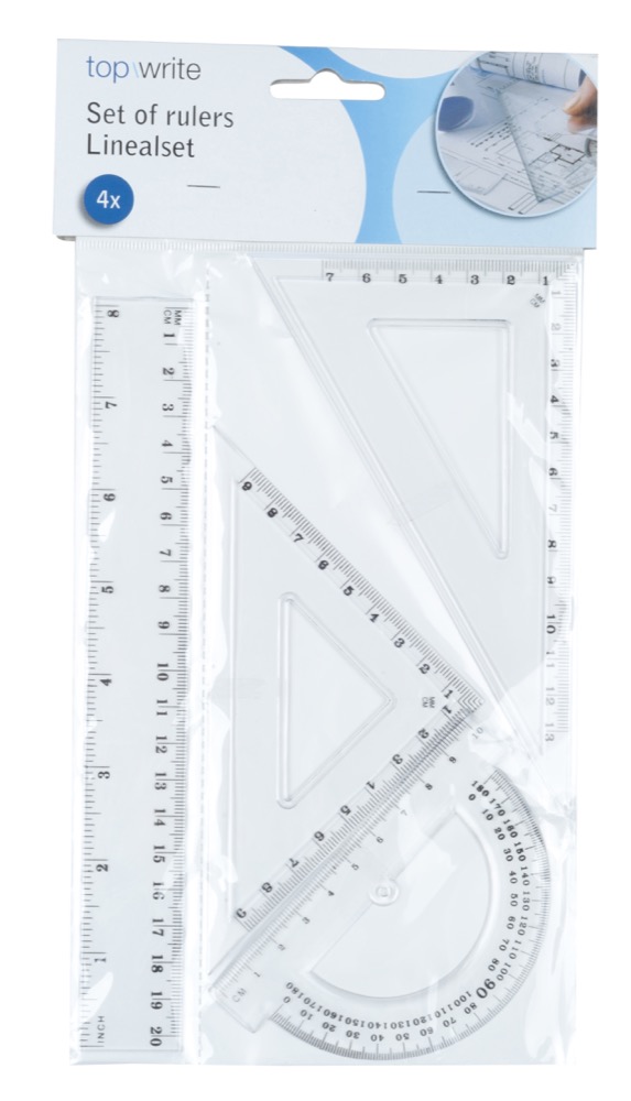Linjalset - 4 st - 29 kr - Linjaler - Skapamer.se