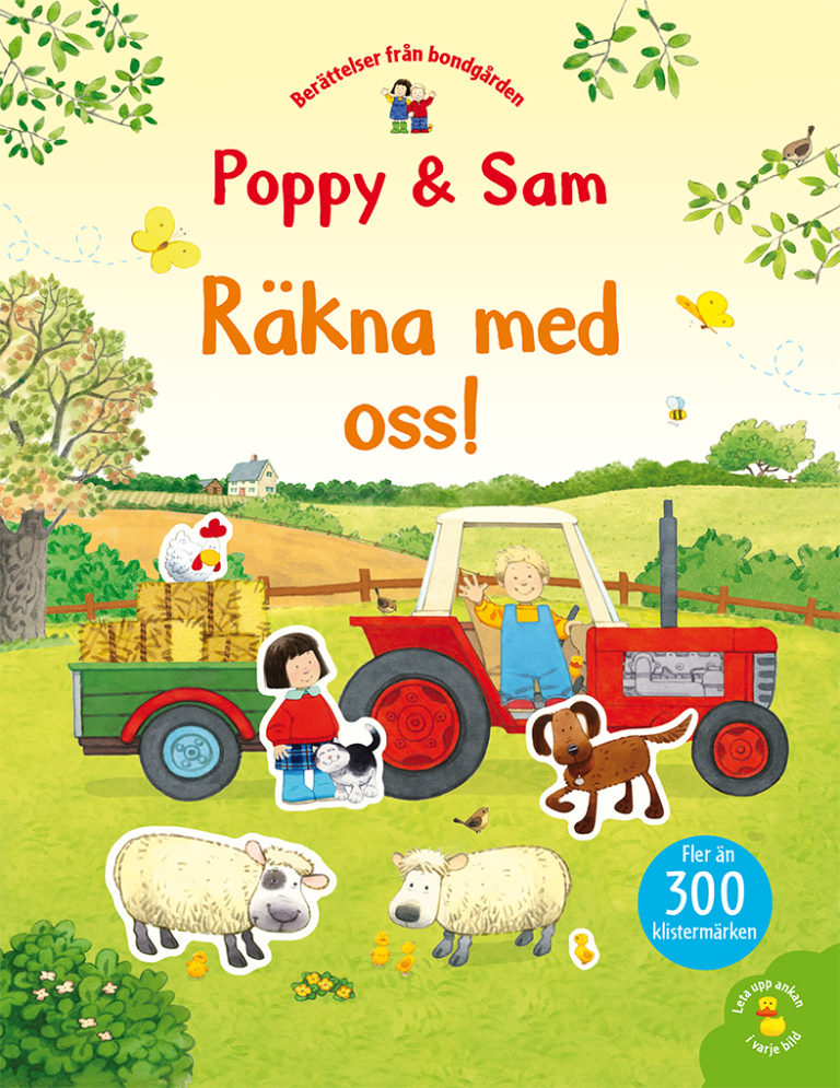 Poppy & Sam : Räkna med oss! - 59 kr - Pyssla med barn - Skapamer.se